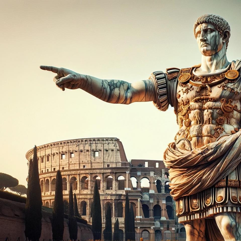 Le colosse géant de Constantin le Grand reconstitué à Rome