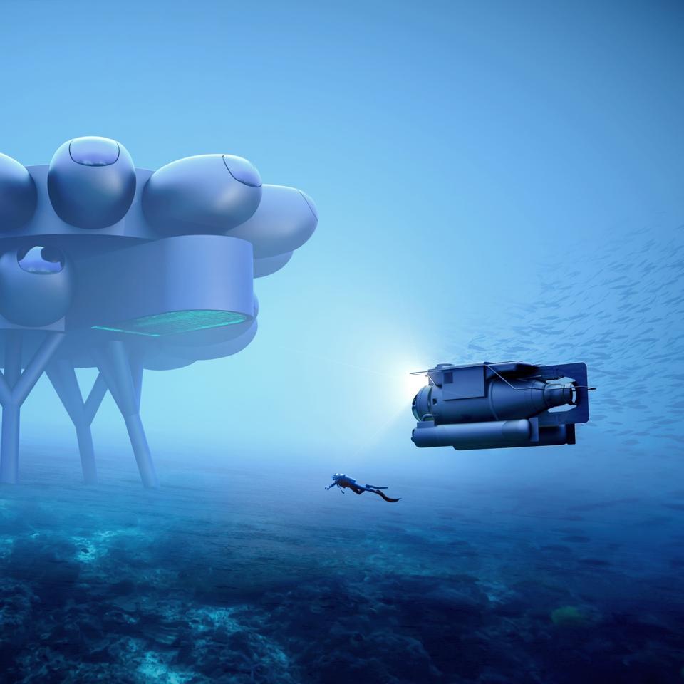 Proteus : la station spatiale sous-marine de Fabien Cousteau