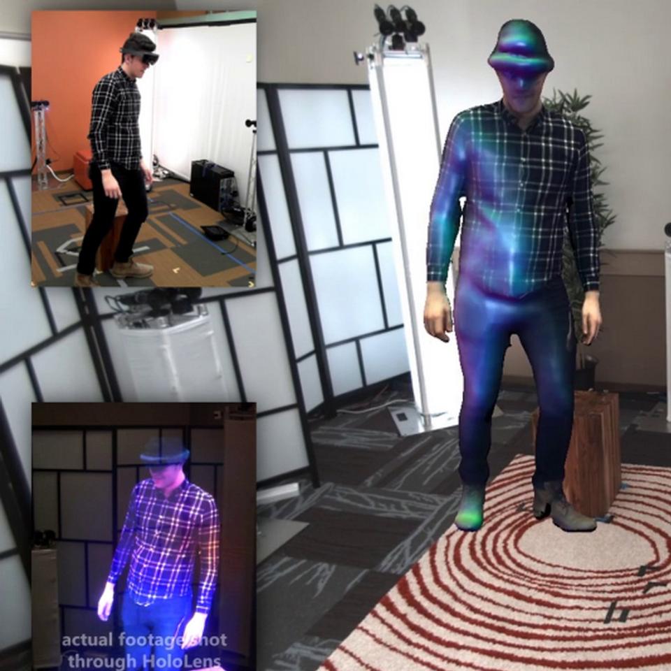 Holoportation : Microsoft invente le téléphone du futur