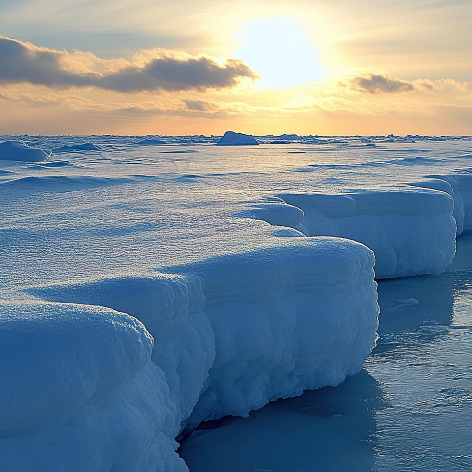Record alarmant : jamais la banquise n'avait couvert aussi peu de ...