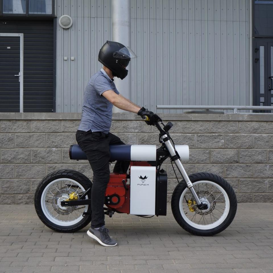 Punch Moto, une moto électrique au design coup de poing