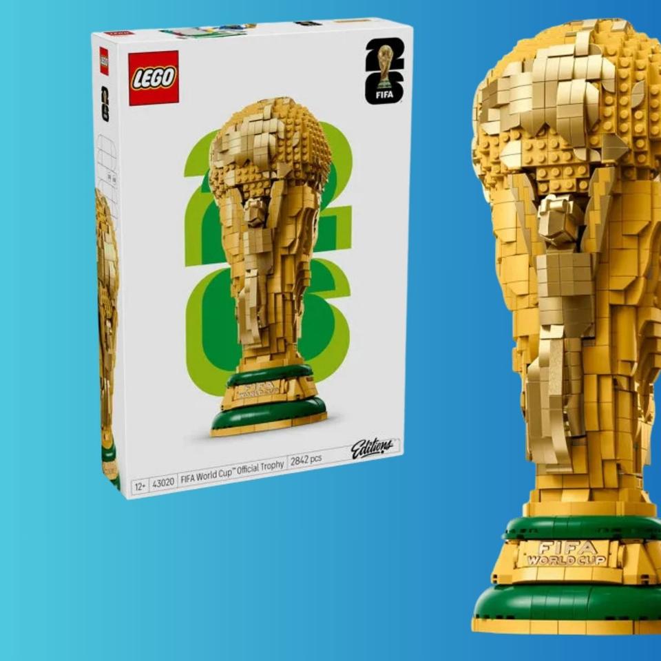 Avant la Coupe du monde, ce LEGO du trophée officiel est déjà en promo