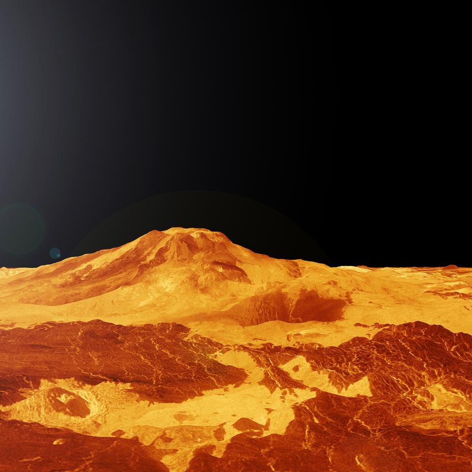 Plus de 85 000 volcans cartographiés sur Vénus