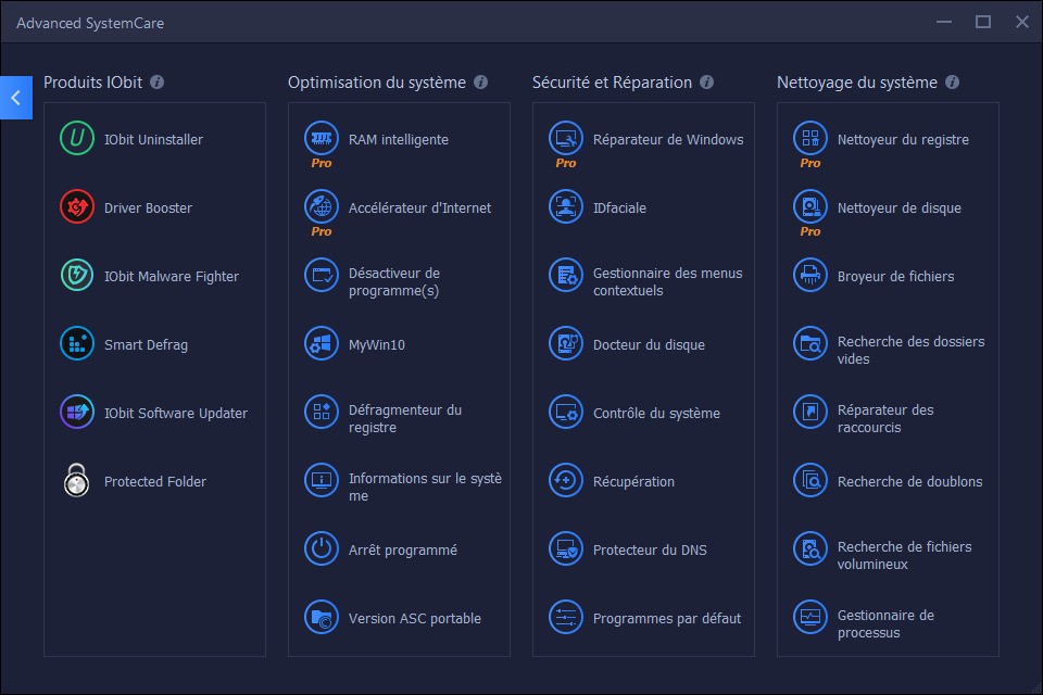 Définition | Advanced SystemCare Free : qu'est-ce que c'est ? | Futura tech